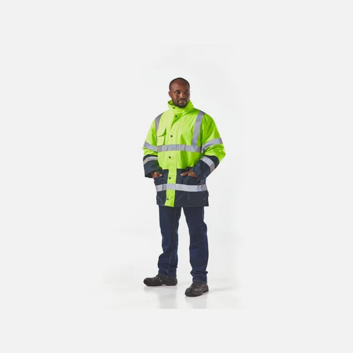 Dromex Two Tone Waterproof Hi Viz Thermal Jackets - RealPPE